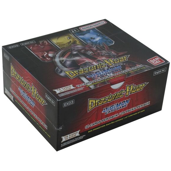 Bandai Namco | Games | Digimon Card Game Draconic Roar Booster Box ...